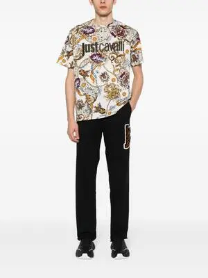 Just Cavalli Raised-logo Track Pants