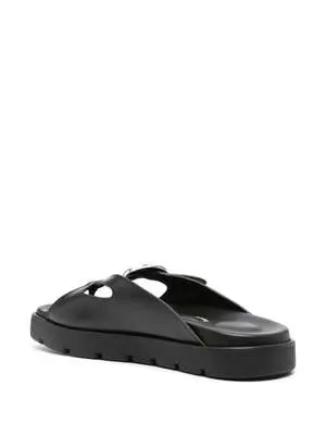 Alexander Wang Dome Logo-buckle Sandals