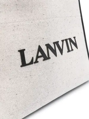 LANVIN Logo-embossed Tote Bag
