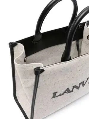 LANVIN Logo-embossed Tote Bag