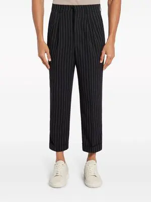 AMI Paris Tapered-leg Tailored Trousers
