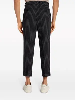 AMI Paris Tapered-leg Tailored Trousers