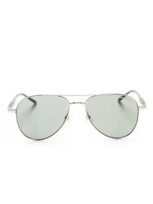 Montblanc Pilot-frame Sunglasses - Gold