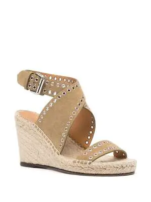 Isabel Marant Étoile Iriane 85mm Wedge Espadrilles