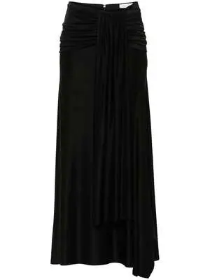 Rabanne Drape-detail Maxi Skirt