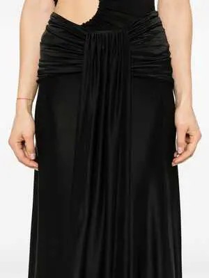 Rabanne Drape-detail Maxi Skirt