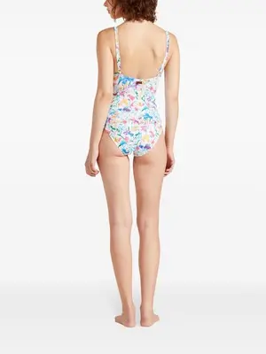 Vilebrequin Leonita Happy Flowers-print Swimsuit