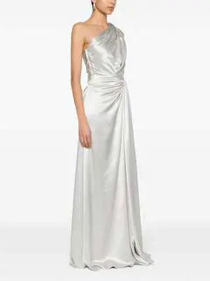 Dolce & Gabbana Off-shoulder Silk Gown