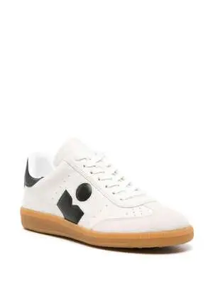 Isabel Marant Étoile Bryce Leather Sneakers - Neutrals