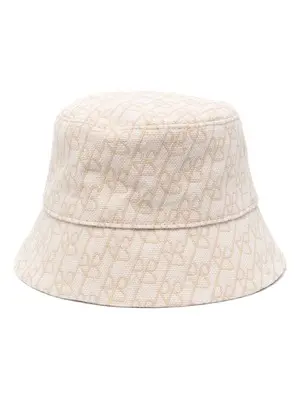 Ruslan Baginskiy Monogram Bucket Hat - Neutrals