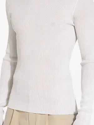 Dolce & Gabbana Ribbed Silk Jumper