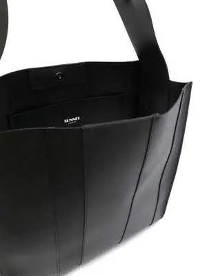 Sunnei Gomma 9 Striped Shoulder Bag