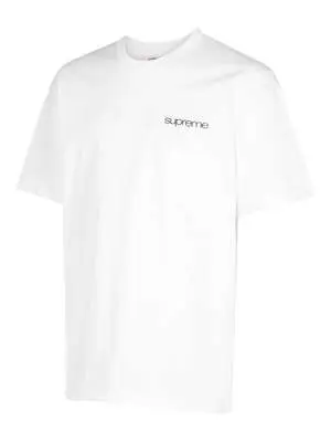 Supreme Logo-print Cotton T-shirt - White