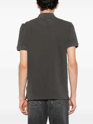 Woolrich Logo-embroidered Polo Shirt - Black