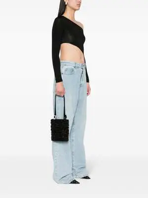 Benedetta Bruzziches Lollo La Grande Shoulder Bag - Black