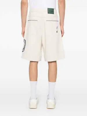 Drole De Monsieur Art De La Table Denim Shorts - Neutrals