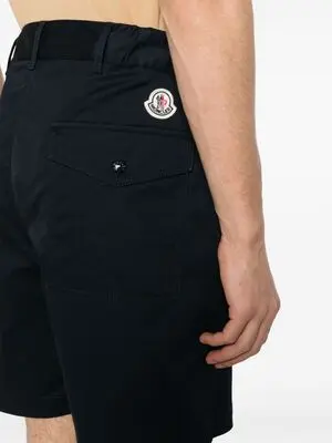 Moncler Logo Patch Shorts