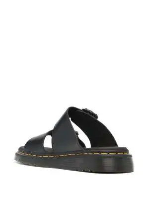 Dr. Martens Josef Leather Sandals - Black