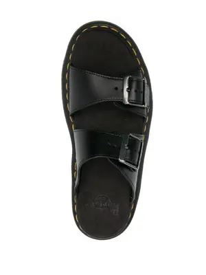 Dr. Martens Josef Leather Sandals - Black