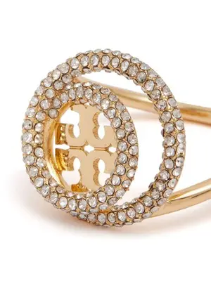 Tory Burch Miller Crystal-embellished Ring