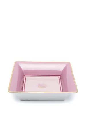 Etro Pegaso-motif Porcelain Tray