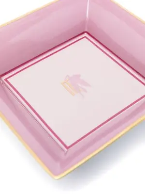 Etro Pegaso-motif Porcelain Tray