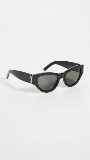 Saint Laurent Monogram Cat Eye Sunglasses