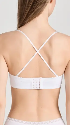 SKARLETT BLUE Entice Strapless Multi-way Underwire Bra - White