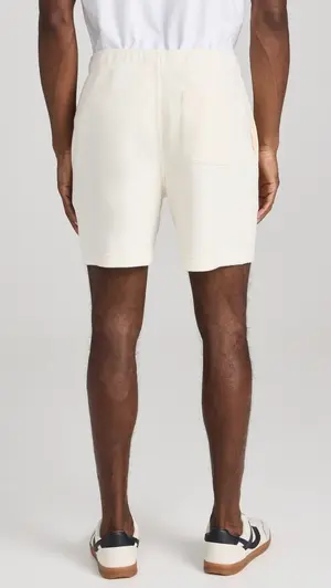 Vince Boucle Pull On Shorts - Bone