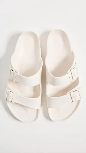 BIRKENSTOCK Arizona Eva Sandals - Eggshell