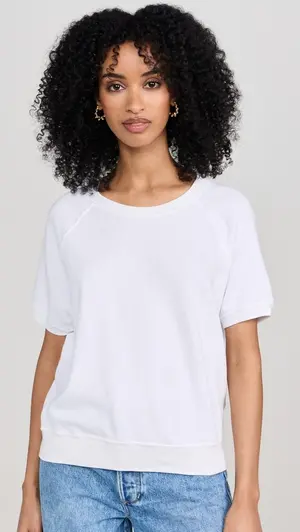 The Great. The Short Sleeve Sweatshirt