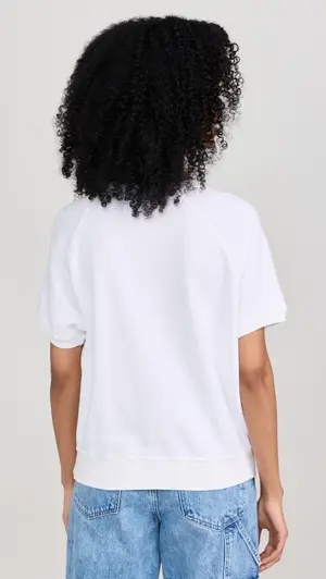 The Great. The Short Sleeve Sweatshirt