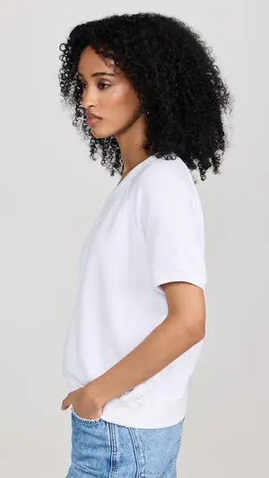 The Great. The Short Sleeve Sweatshirt