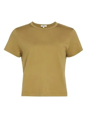 AGOLDE Adine Shrunked T-shirt Cocoon