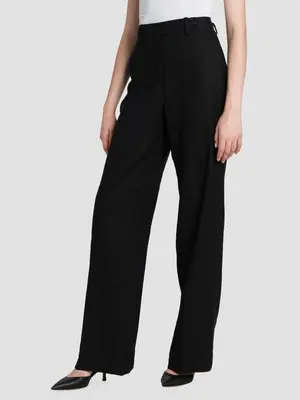 Kiton Wide-leg Linen-blend Pants