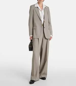 TOD'S Notched Lapel Single-breasted Blazer