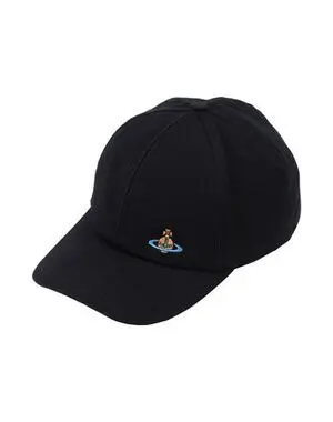 VIVIENNE WESTWOOD Cotton Baseball Cap - Black
