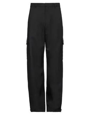 OFF-WHITE™ Wide Leg Cargo Pants - Black