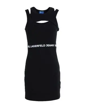 Karl Lagerfeld Elasticated Day Dresses