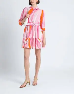 MC2 SAINT BARTH Daisi Mini Dress Size Linen