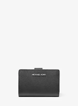 Michael Kors Medium Saffiano Leather Wallet - Black