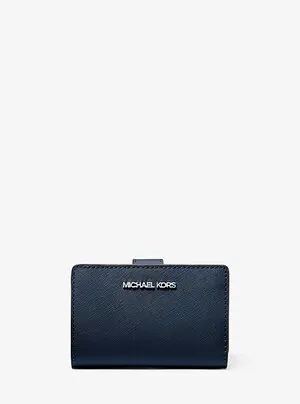 Michael Kors Medium Saffiano Leather Wallet - Blue