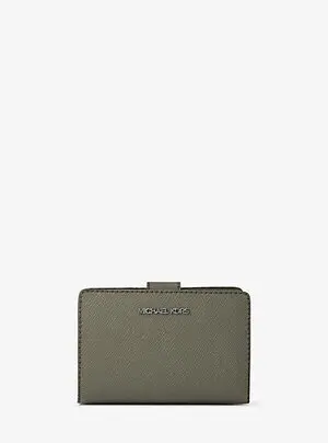 Michael Kors Medium Saffiano Leather Wallet - Green