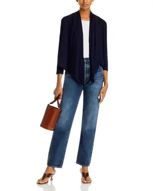 Karen Kane Calli Open Front Cardigan - Navy