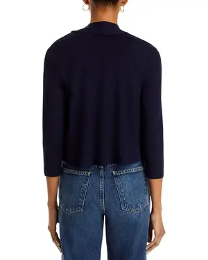 Karen Kane Calli Open Front Cardigan - Navy