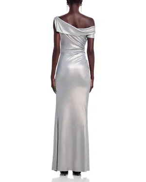 Chiara Boni La Petite Robe Koppany Splendid Gown - Silver