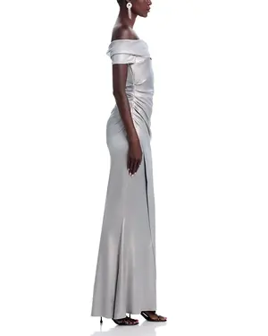 Chiara Boni La Petite Robe Koppany Splendid Gown - Silver
