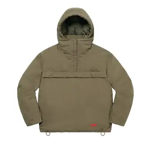 Supreme Hooded Down Pullover - Green
