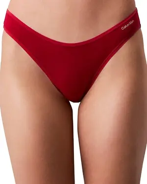 Calvin Klein Ideal Bikini Bottom - Red Stamp