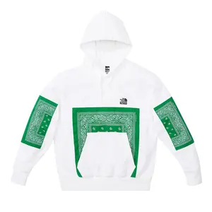 Supreme X The North Face Bandana Hooded Sweatshirt - White